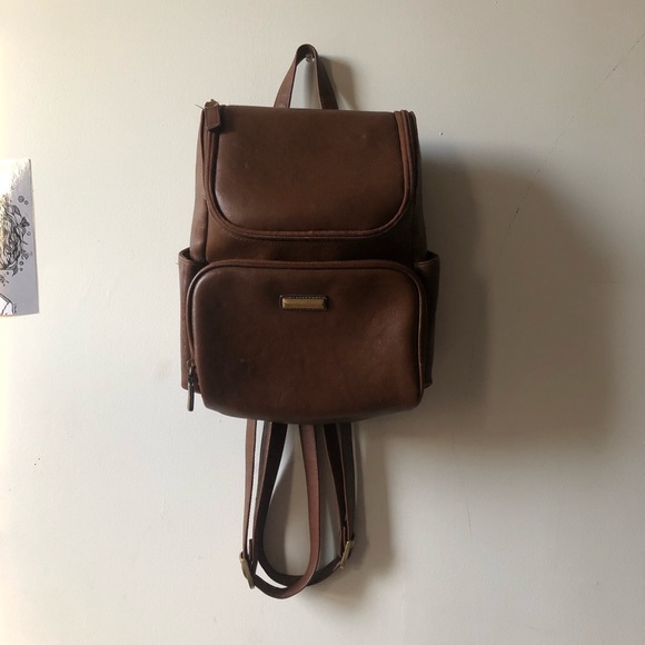 Bags | Brown Book Bag | Poshmark